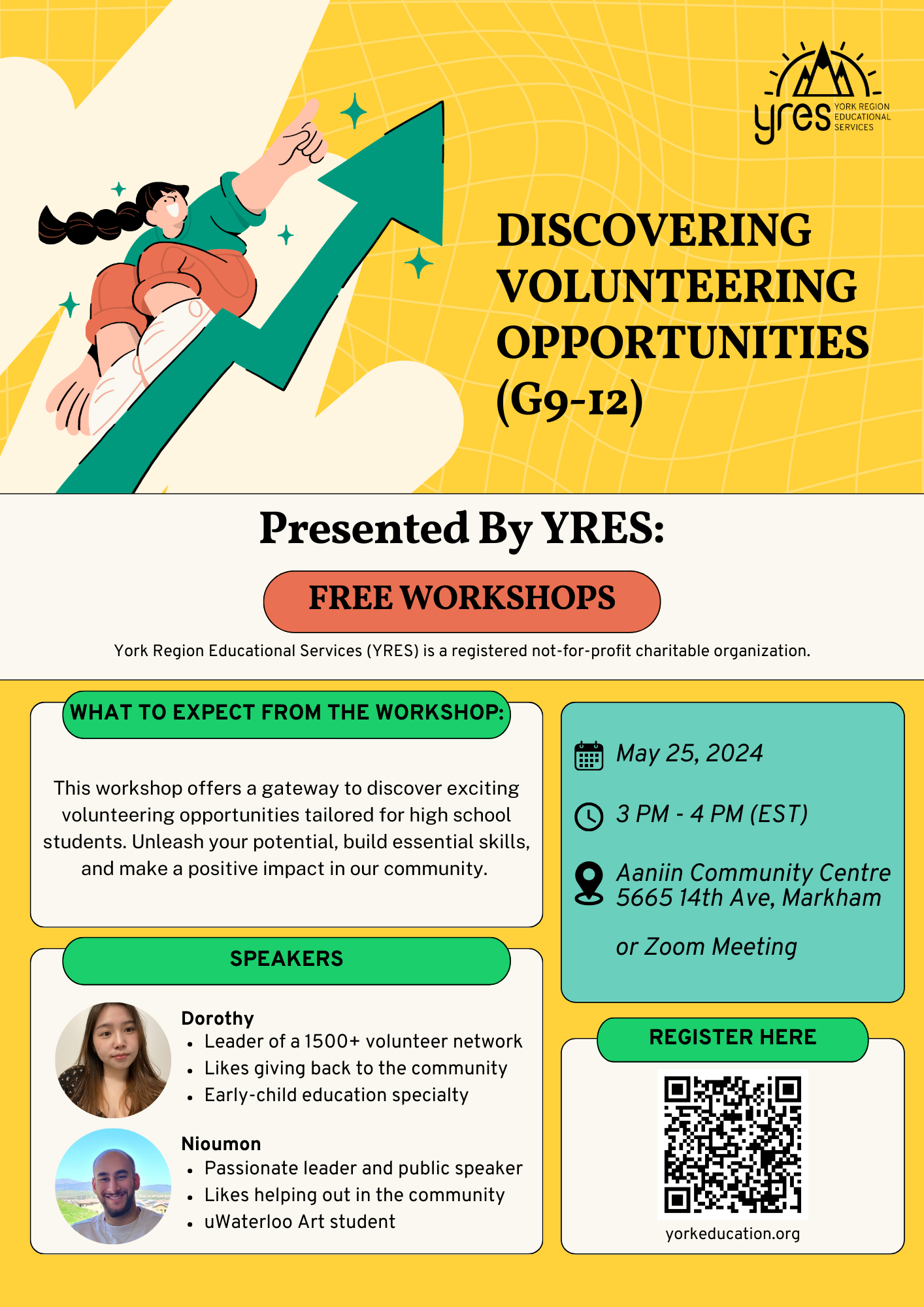 Youth Workshops - York Region Educational Services