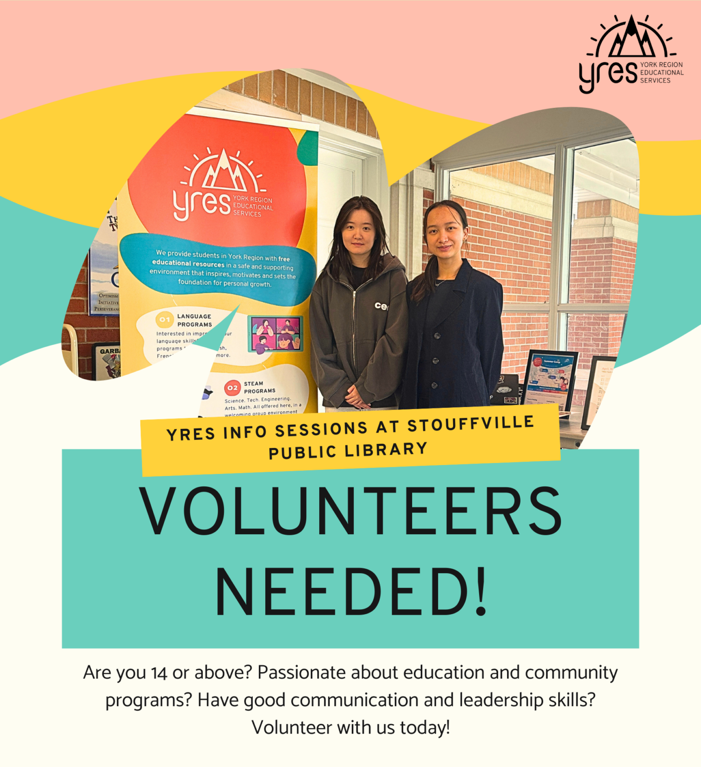 Stouffville Public Library Info Sessions 2025 - York Region Educational ...